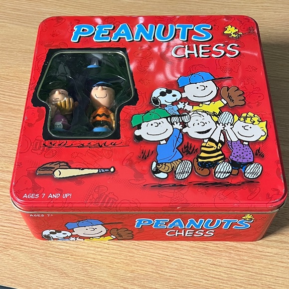 Peanuts | Games | Peanuts Chess Set Vibrant Red And Blue | Poshmark